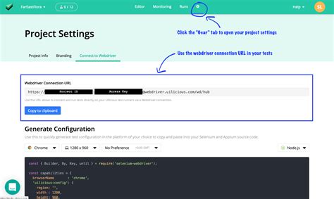 Connect To Uilicious Grid Uilicious Docs
