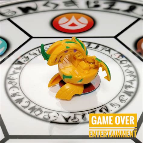 Battle Brawlers Subterra Dragonoid B Yellow Game Over Entertainment