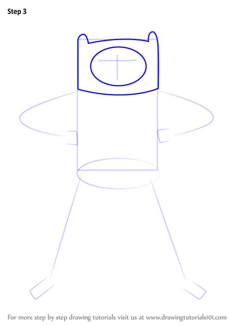 How To Draw Finn The Human From Adventure Time Adventure Time Step By Step