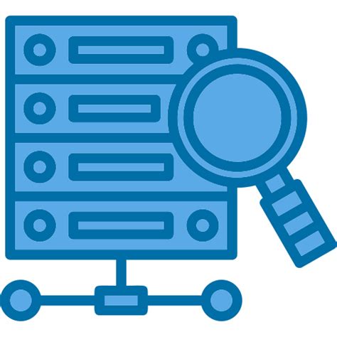 Data Generic Blue Icon