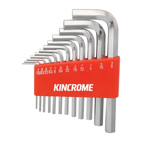Hex Key Set 12 Piece Imperial Kincrome Tools Kincrome