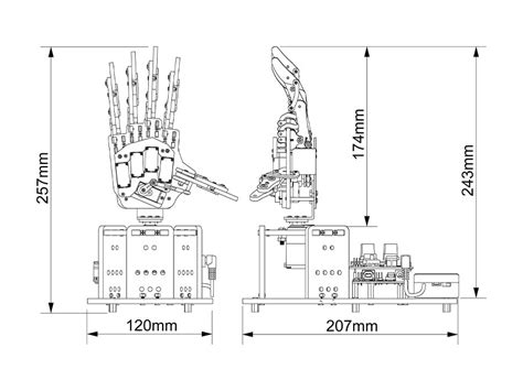 Uhand Uno Open Source Ai Bionic Robot Hand Support Somatosensory Contr Hiwonder