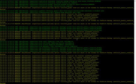 unknown options warnings in supervisor · issue 328 · hassio addons