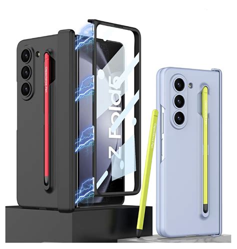 갤럭시 Z폴드 6 5 마그네틱 힌지 커버 S펜 수납 액정 전면 풀커버 범퍼 하드 지폴드 제트폴드 폴더 케이스 티몬