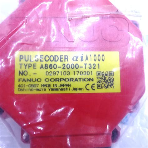 Encoder A860 2000 T321 Fanuc Pulsecoder Alpha I A1000 Cnc A8602000t321