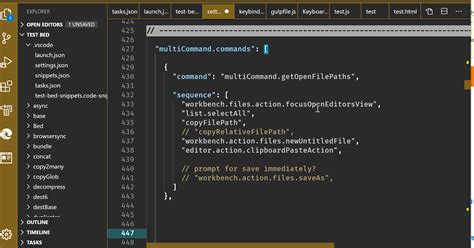 Macros How Can Vscode Print Or Paste All Open File Paths To A New