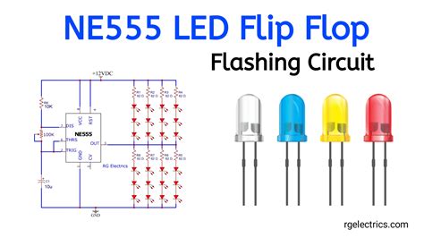 NE LED Flip Flop Circuit RG Electrics