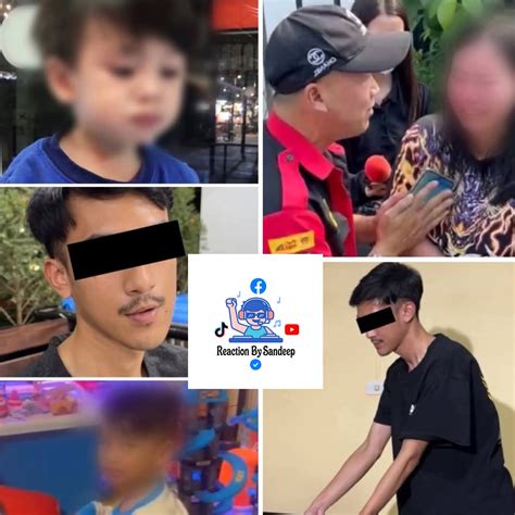 Reaction ငိုသံကို နားညည်း သည်းမခံနိုင်လို့ ပထွေးက ကိုင်ပေါ က်တာခံလိုက