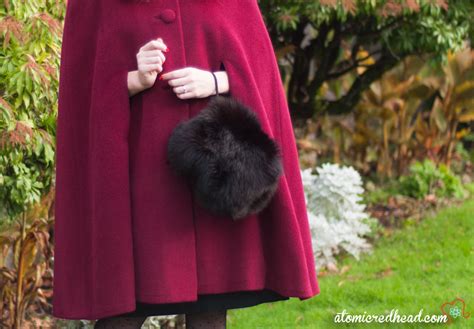 Vintage Must Have Muff Atomic Redhead