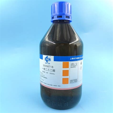 国药沪试一缩二乙二醇二甘醇二乙二醇分析纯AR500ml实验化学试剂 虎窝淘