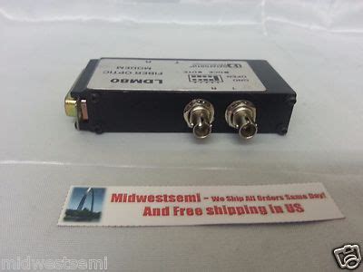LDM80P025 DATAFORTH LDM80 P 025 SIGNAL CONTROLLED FIBER OPTIC MODEM SHIPSAMEDAY EBay