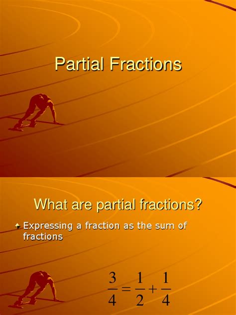 10 Partial Fractions Pdf Fraction Mathematics Theoretical Physics