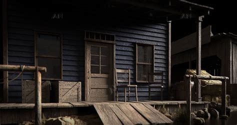 Kitbash3d Outlaw 中世纪仓库木屋 C4d Blender Ue4 Maya Fbx Obj Unity An素材库