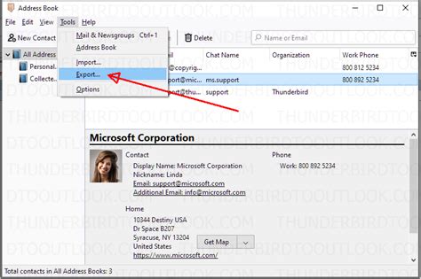 Export Thunderbird Contacts To Outlook Thunderbird To Outlook Converter
