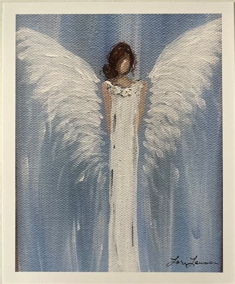 Angel Print Of Original Angel Artwork Etsy