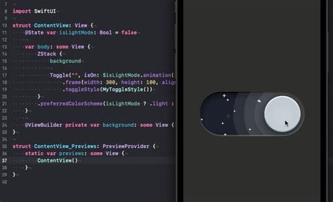 Togglestyle Customization In Swiftui Pratikg29lightdarkmode Togglestyle R