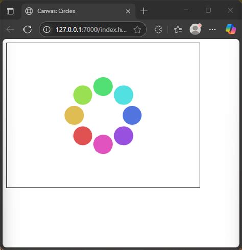 Javascript Canvas Drawing Circles And Arcs