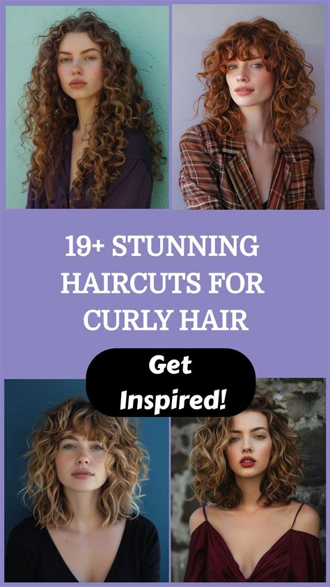 19 Stunning Haircuts For Curly Hair Thin Curly Hair Round Face