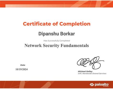 Dipanshu Borkar On Linkedin Cybersecurity Networksecurity Paloaltonetworks Learningjourney…