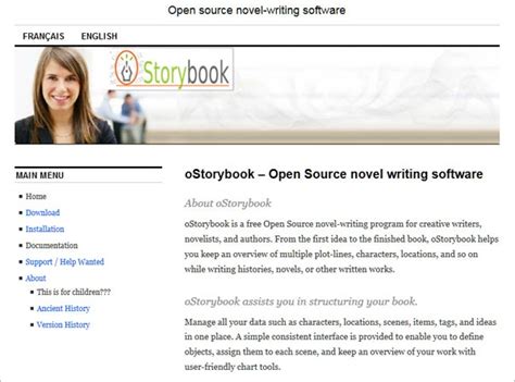 Ostorybook Free Open Source Novel Writing Software Freeware The Red Ferret Journal