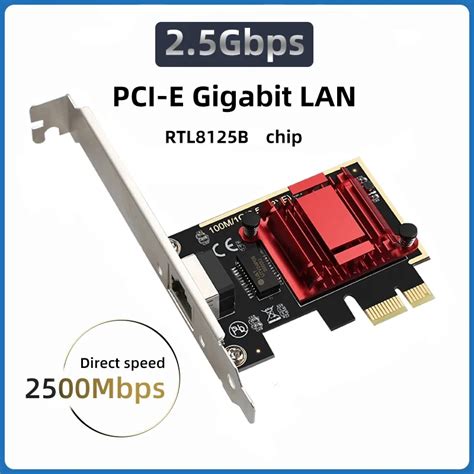 25g Pci E To Rj45 Network Card Rtl8125b Chip Gigabit Ethernet Pci