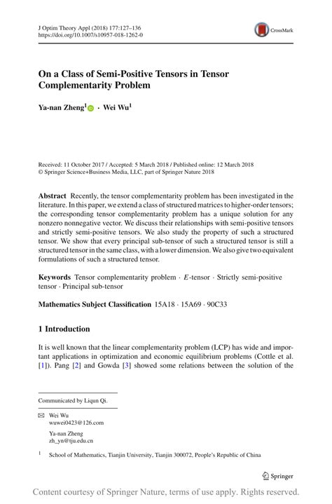 On A Class Of Semi Positive Tensors In Tensor Complementarity Problem
