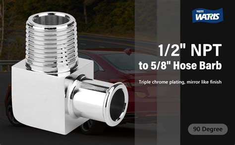 Watris Veiyi Heater Hose Fitting Aluminum Alloy Heater