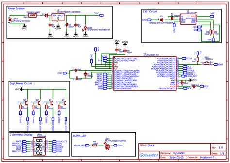 Im Trying To Build A Clock Rate My First Schematic Design Project Guidance Arduino Forum