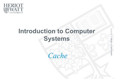 Memory Systems Slides Macs Tel Resources