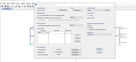 How To Defined Modal Loads In The Non Linear Static Analysis In Sap 2000 Researchgate