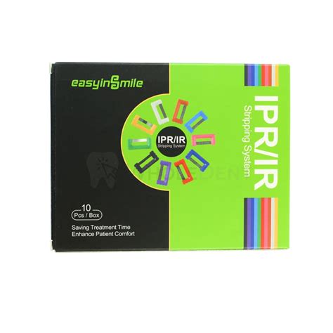 Easyinsmile Perforated Red Ipr Strips Set Wholedent