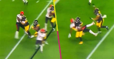 ¡quítese El Espectacular Bloqueo De Jaylen Warren En El Steelers Vs