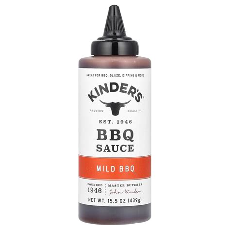 Kinders Mild Bbq Sauce 155oz Grocery And Gourmet Food