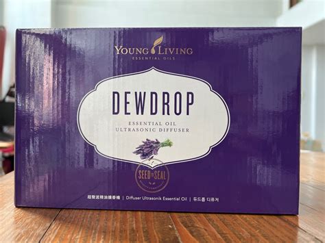 Young Living Dew Drop Diffuser W Freebies Sealed Furniture And Home Living Home Fragrance On