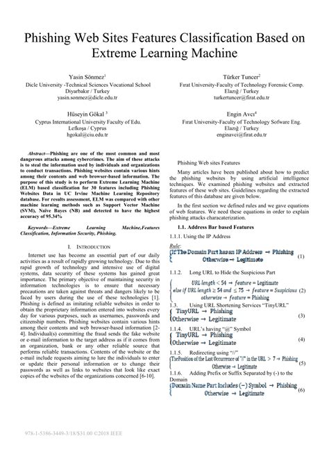 Pdf Phishing Web Sites Features Classification Based On Extreme Learning Machine