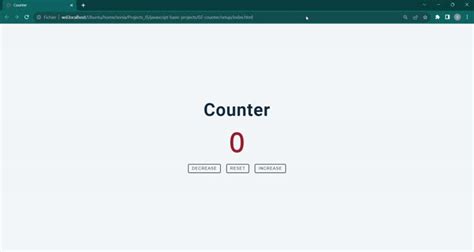 Sonia Ben Saad On Linkedin Challenge Counter Javascript Javascriptvanilla Coding Joy