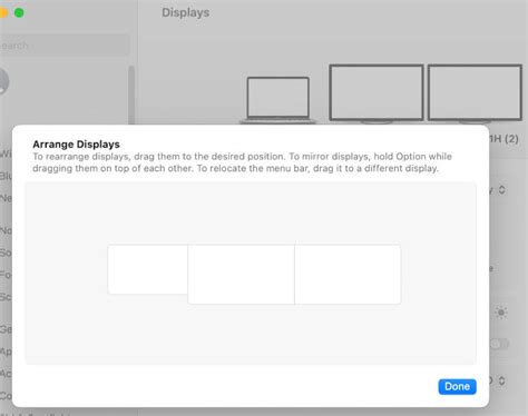 MacOS Display Settings Gechic