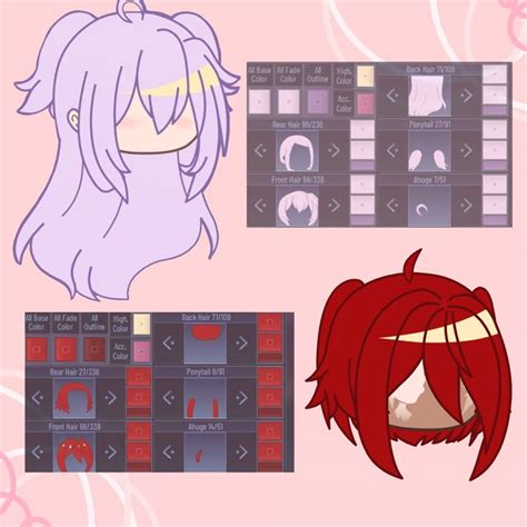 Hairstyles Ideas • Cute Gacha Hair Ideas Gacha Hairstyle Ideas