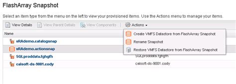 Missing Actions For Specific Vrealize Automation Custom Resources