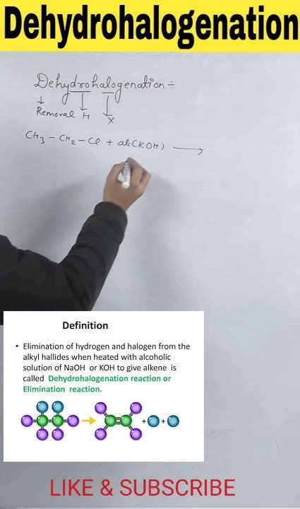 Dehydrohalogenation Concept Of Dehydrohalogenation Chemistry Boardexam Neet Youtube