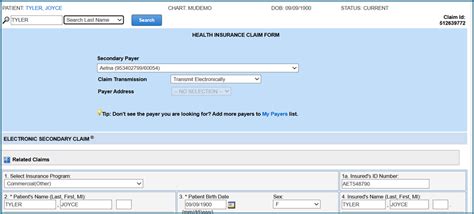 The Secondary Claim Has Been Created And Sent To Hf Accepted
