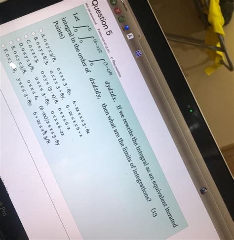 solved pag question question 5 not yet answered points out