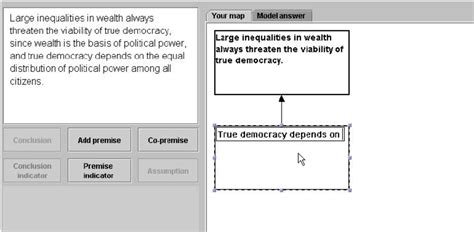 A Free Form Argument Map Under Construction Download Scientific Diagram