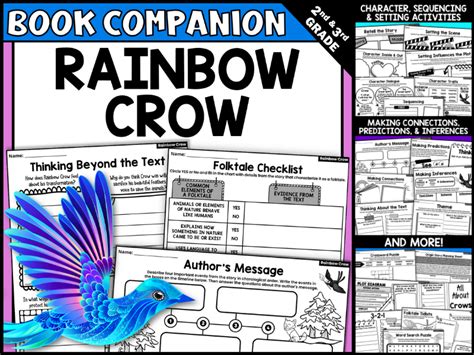 Rainbow Crow Interactive Read Aloud Activities By Teach Simple