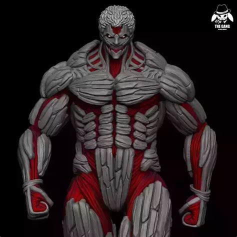 Armored Titan Redesign Shingeki No Kyojin 3d Model 3d Printable