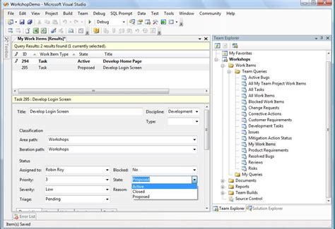 Work Item Tracking In Vsts 2008 Codeproject