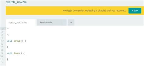 Cant Connect With Plugin Cloud Editor Arduino Forum
