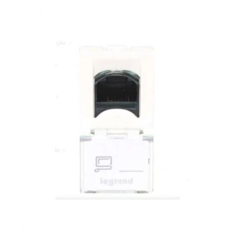 Tomada Arteor Módulo Rj45 Cat6 Branco Pial Legrand 572302b Módulo