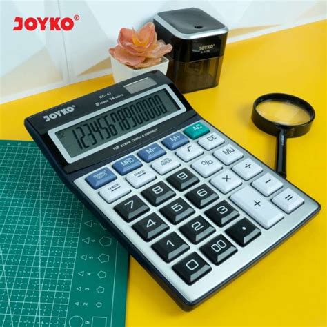 Jual Calculator Kalkulator Joyko Cc 41 14 Digits Check Correct Di