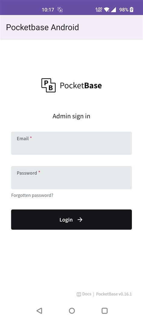 Github Rohitsangwan Pocketbase Mobile Pocketbase Mobile Version